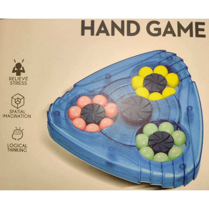 Buy Triangular Shape Brain Puzzle Teaser Pop Fidget Spinner Cube ...