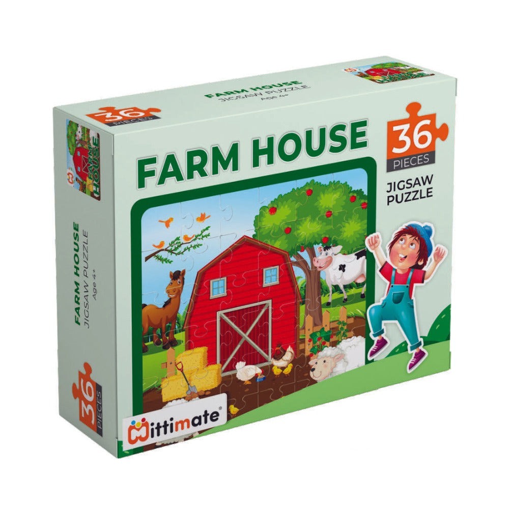 Buy Farm House Puzzle - 36 Pieces (2-4 Years) on Snooplay India