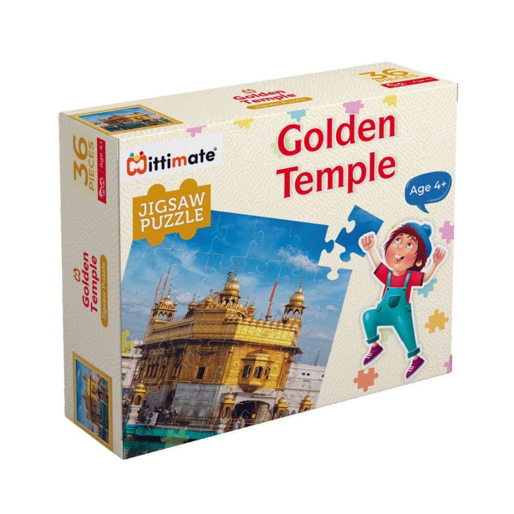 Buy Golden Temple Puzzle - 36 Pieces (4-6 Years) on Snooplay India