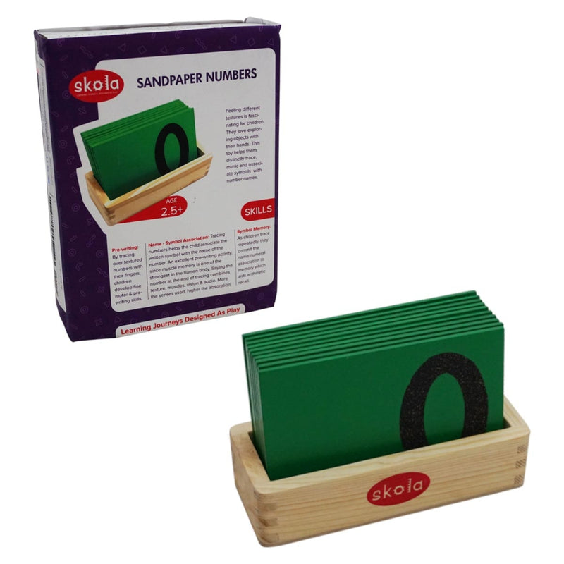 Buy Sandpaper Tracing Numbers on Snooplay Online India