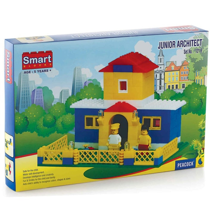 Smart Blocks Junior Architect Building Blocks Set – 233 Pieces (5-7 Ye ...