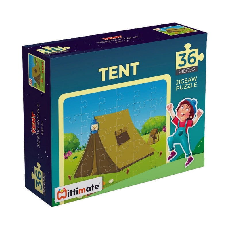 Tent House Puzzle (3-5 Years) – Snooplay